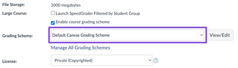 Enable Or Update Your Course Grading Scheme Instructor Knowledge Base