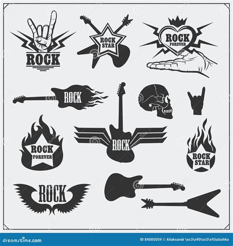 Rock And Roll Or Heavy Metal Hand Sign Horns Party Hard Symbol Red