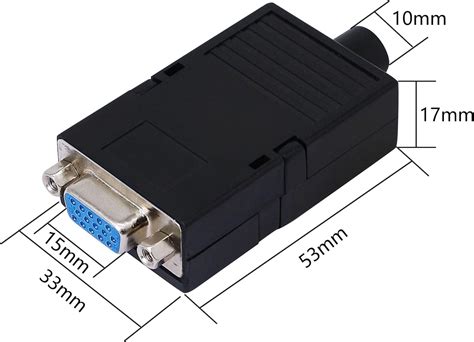 Buy SinLoon VGA DB Solderless Connector D SUB Pin VGA Row Breakout Board Adaptor With