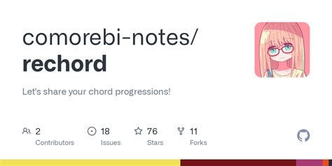 github comorebi notes rechord let s share your chord progressions