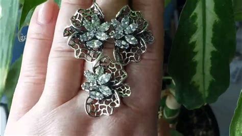 Срібний набір прикрас Youtube