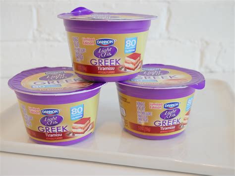 Upgrade Your Snacking Routine With Dannon Light Fit Tiramisu Flavored Greek Nonfat Yogurt