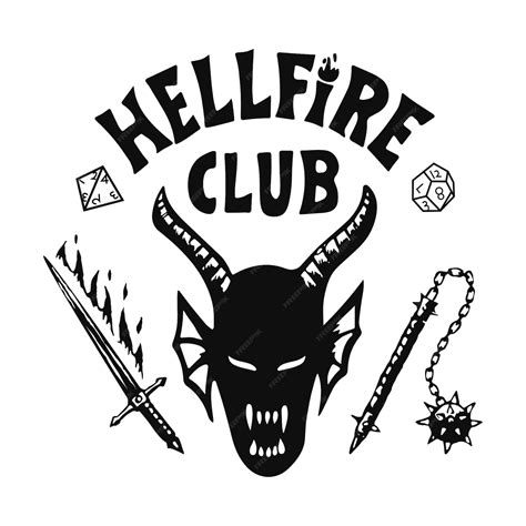 Premium Vector Hellfire Club Design Vector Illustration