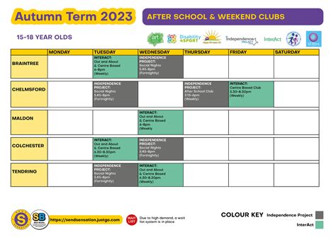 Timetables Send Sensation