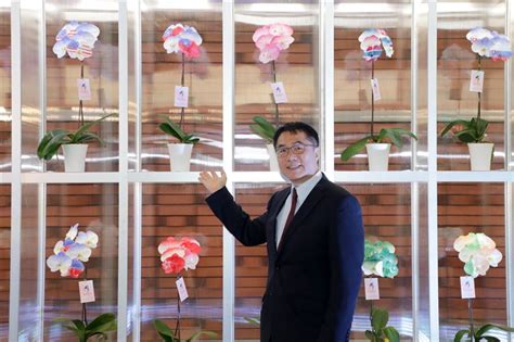 多彩國旗蘭花牆震撼亮相！台南蘭花展登場 鏡週刊 Mirror Media