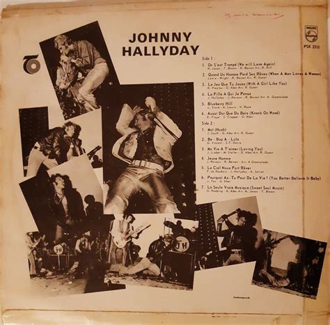 Johnny Hallyday 33T Original Afrique Du Sud PSK 331 Kaufen