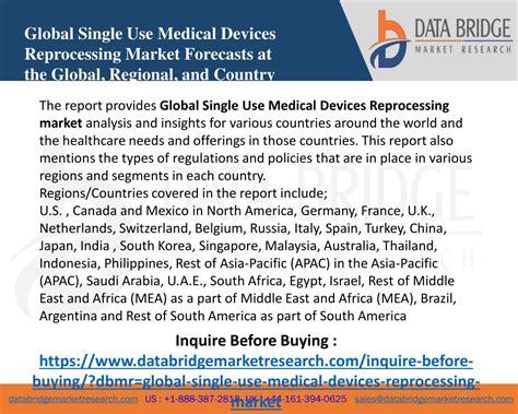 Ppt 1 Global Single Use Medical Devices Reprocessing Powerpoint Presentation Id 11561207