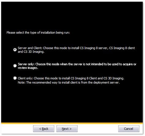 Installing The Server