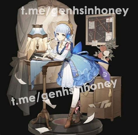 【原神】綾華のスキン本物イラスト来てるやん！？