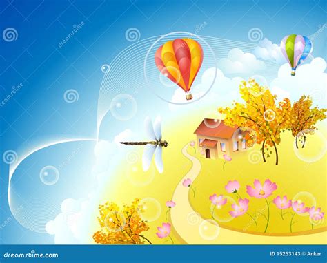Autumn Planet Stock Vector Illustration Of Cartoon Earth 15253143