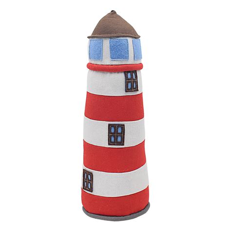 Lesser And Pavey Lp49994 Lighthouse Door Stop Red W Hurst And Son Iw Ltd