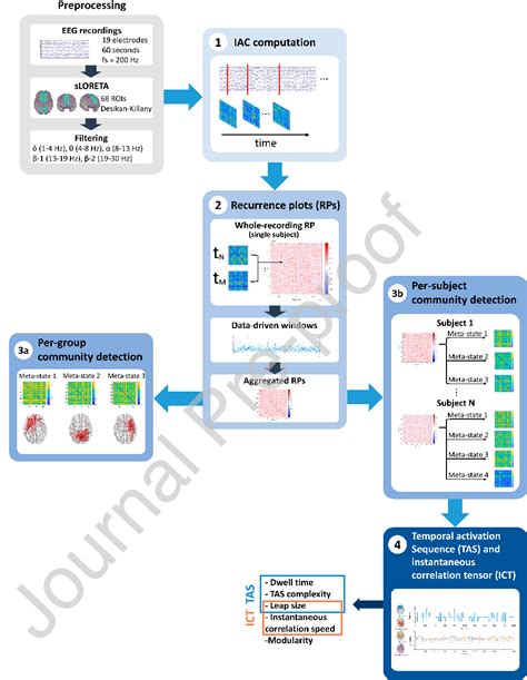 figure 1 from abnormal meta state activation of dynamic brain networks
