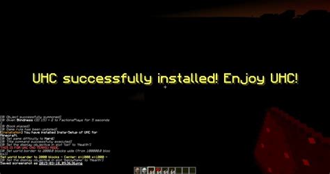 Instant Setup UHC V NOW WITH ONE COMMANDBLOCK Minecraft Map