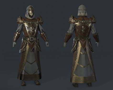 Artstation Daggerfall Armor Set Kevin Yan Elder Scrolls Art