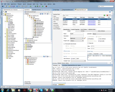 How To Set Default Value Of Entity View Object S Attribute Via SQL In