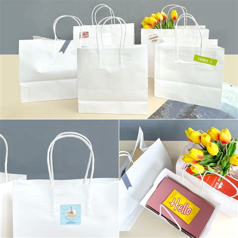 데일리 Low 화이트 쇼핑백 소행섬