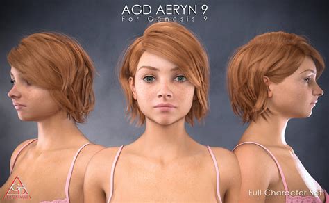 Agd Aeryn 9 For Genesis 9 Daz Content By Aglassdarkly