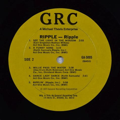 Ripple Ripple Rasputin Records
