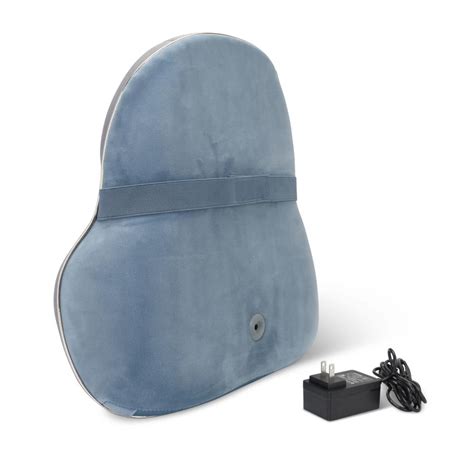 The Cordless Ergonomic Lumbar Massager Hammacher Schlemmer
