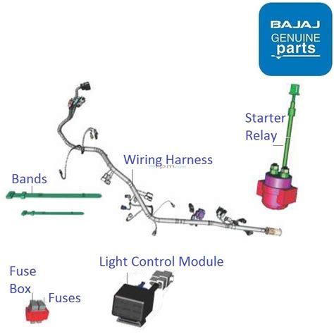 Bajaj Pulsar AS150 Wiring Relays