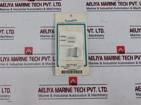 Swagelok Ss 4f K4 2 Filter Element Kit Aeliya Marine