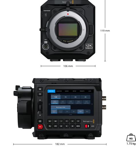 blackmagic pyxis 技术规格 blackmagic design