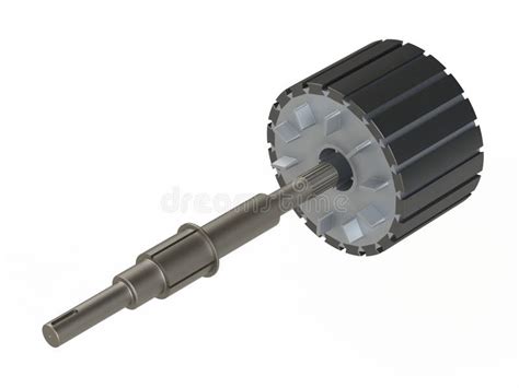 Electric Motor Exploded View Stock Illustrations 45 Electric Motor
