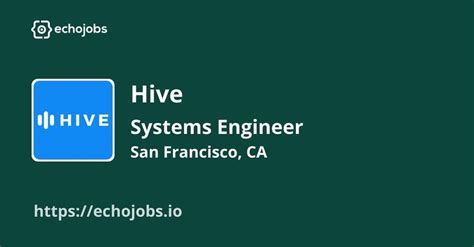 Hive Is Hiring Systems Engineer Devops Usd 120k 180k San Francisco