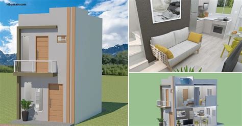 Tiny 3x5 M House Design Ideas For Limited Land ~