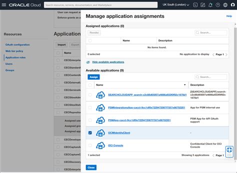 Setting Up An Idcs Client App For Oracle Content Managements Rest Api Authentication
