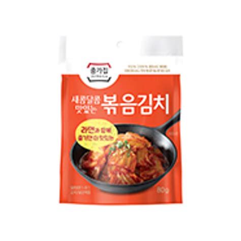 종가집볶음김치80g 배민 장보기∙쇼핑