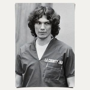 Richard Ramirez The Night Stalker 1986 Trial Photo Serial Killer Art Print A4 Size Etsy