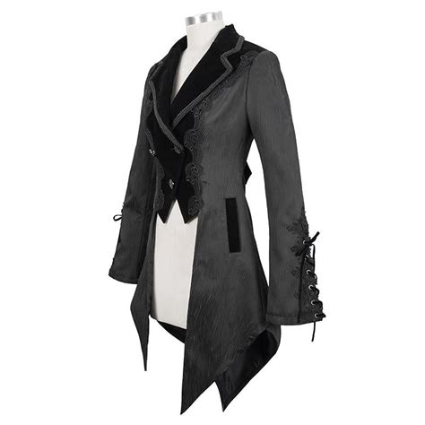 Morbid Angel Gothic Jacquard Coat Devilfashion Official