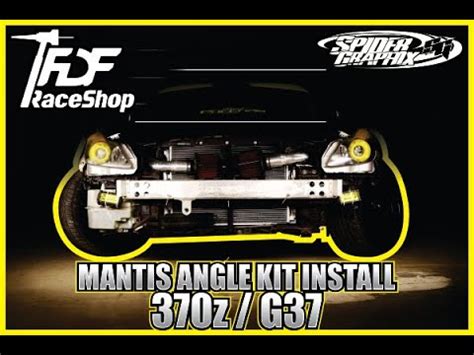 FDF Angle Kit Install 370z G37 YouTube