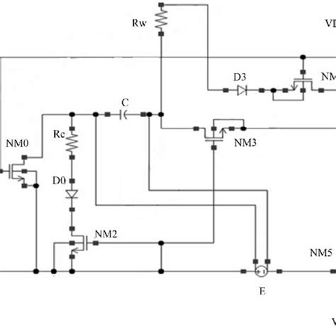 Model Equivalent Circuit Diagram Of Eeprom Cell Download Scientific