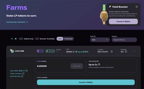 Stake Cake Bnb Lp Tokens And Earn Cake On Pancakeswap Dappbay