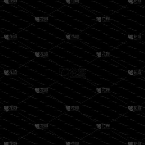 黑色和灰色的重复背景。矢量波。现代时尚的纹理。无缝模式。样布。包装纸。连续打印。家居装饰、服装、纺织