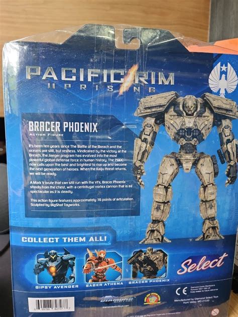 Pacific Rim Bracer Phoenix Diamond Select Hobbies And Toys Toys
