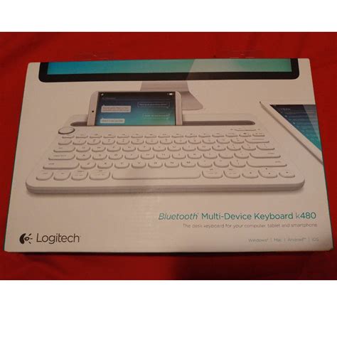 Logitech K480 Bluetooth Keyboard 電腦＆科技 電腦周邊及配件 電腦鍵盤及相關產品 Carousell