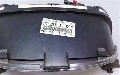 Quadrante FIAT DOBLO MAGNETI MARELLI 503001440500 UTILINX