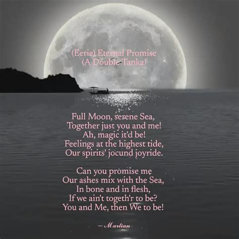 Eerie Eternal Promise Quotes And Writings By Martian Mirth Yourquote