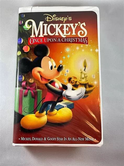 Disneys Mickeys Once Upon A Christmas Vhs 1999 Mickey Mouse