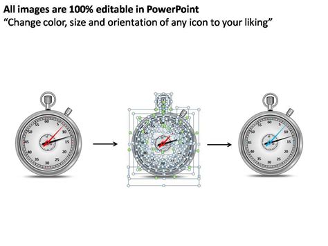Stopwatch Style 1 Powerpoint Presentation Slides Graphics Presentation Background For