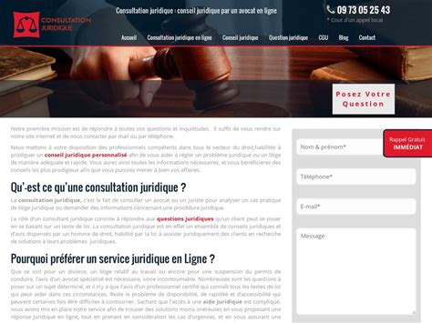 Consultation Juridique Consultez des conseillers juridiques de qualité en ligne