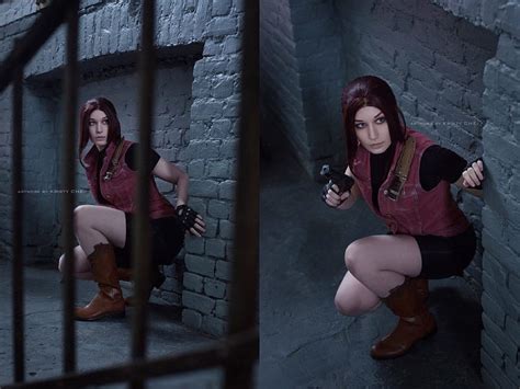 Russian Cosplay Claire Redfield Resident Evil
