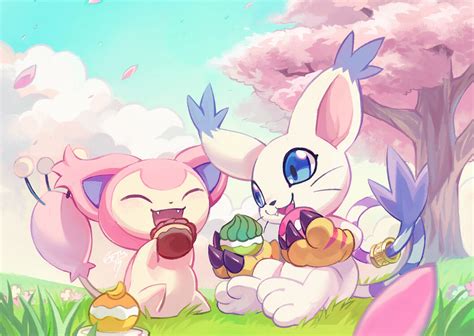 Skitty And Eevee