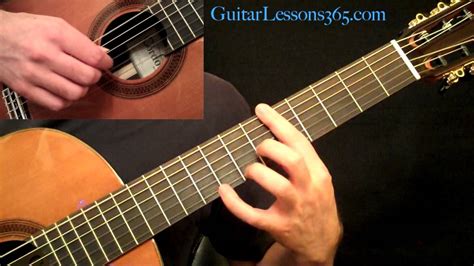 Romance Acoustic Fingerstyle Guitar Lesson Pt Romanza YouTube
