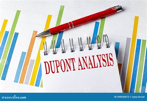 Dupont Analysis Text On A Notebook With Chart And Pen Business Concept