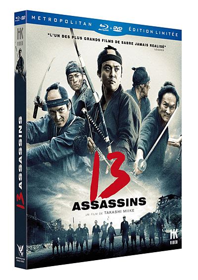 13 Assassins Edition Collector Limitée Combo Blu Ray Dvd Takashi