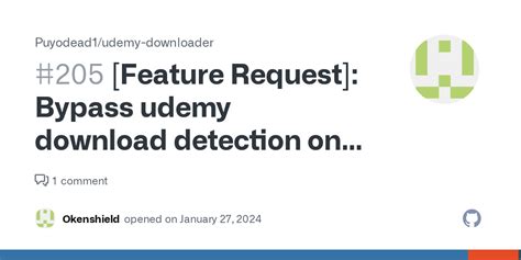 Feature Request Bypass Udemy Download Detection On Drm Encryted Course · Issue 205